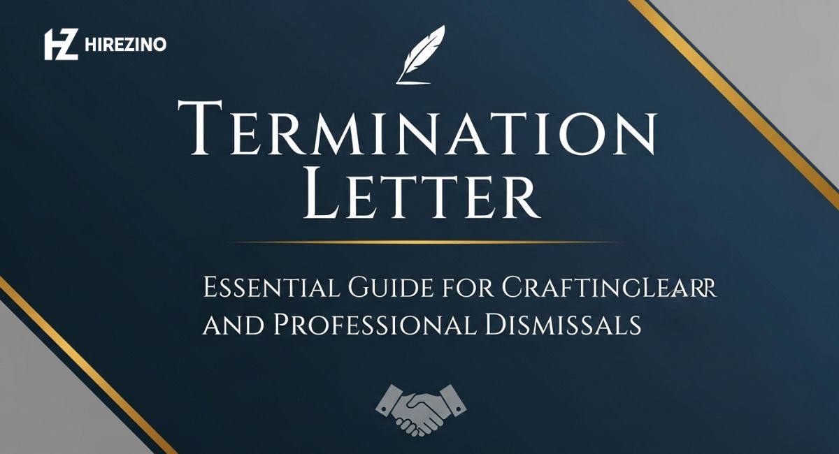 Termination Letter: Essential Guide for Crafting Clear and Professional ...